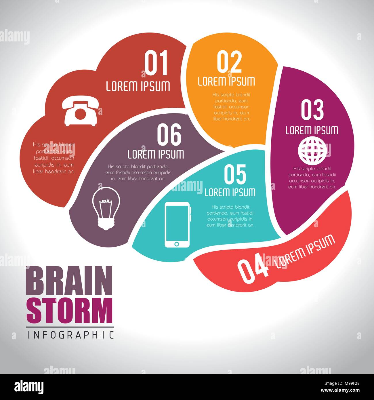 Intelligence of the human brain Stock Vector Image & Art - Alamy