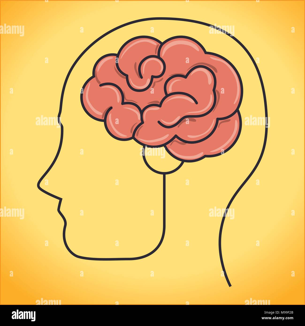 Intelligence of the human brain Stock Vector Image & Art - Alamy