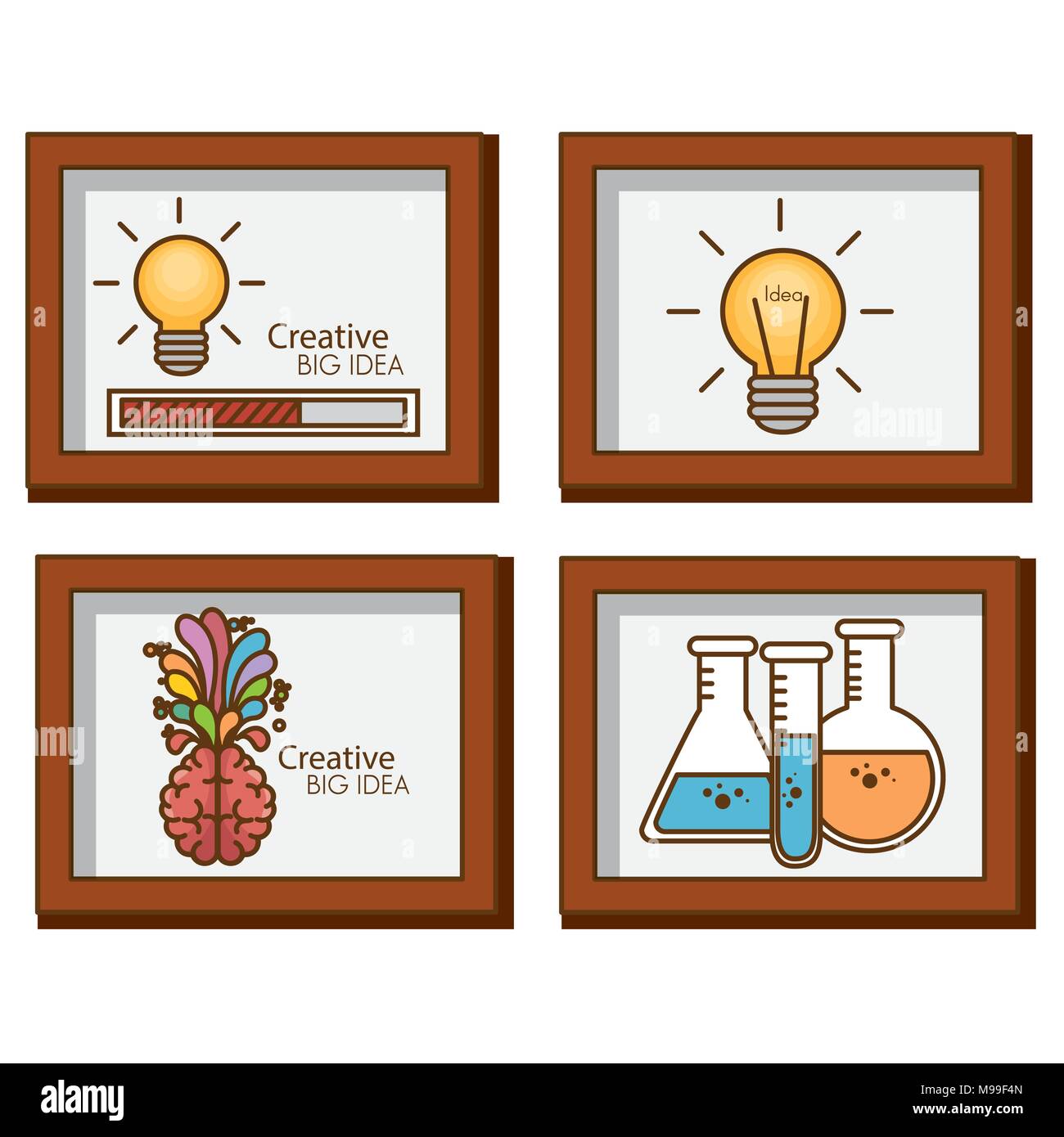Big idea process Cut Out Stock Images & Pictures - Alamy