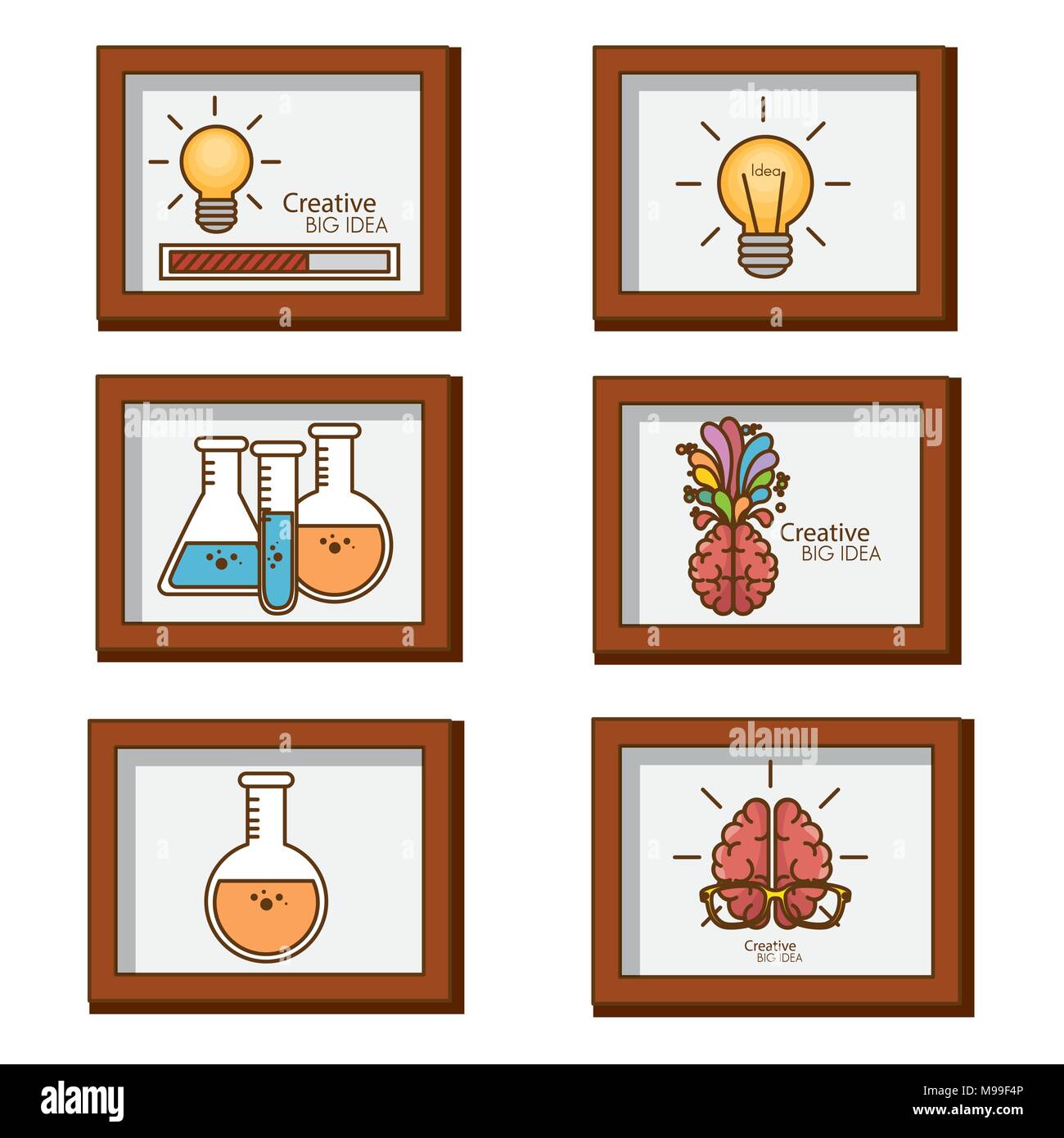 Big idea process Cut Out Stock Images & Pictures - Alamy