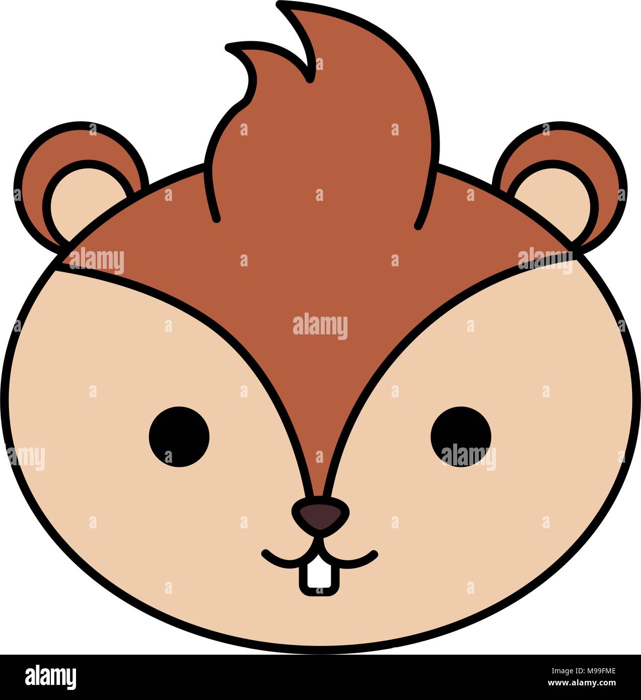 Cartoon Chipmunk Cheeks