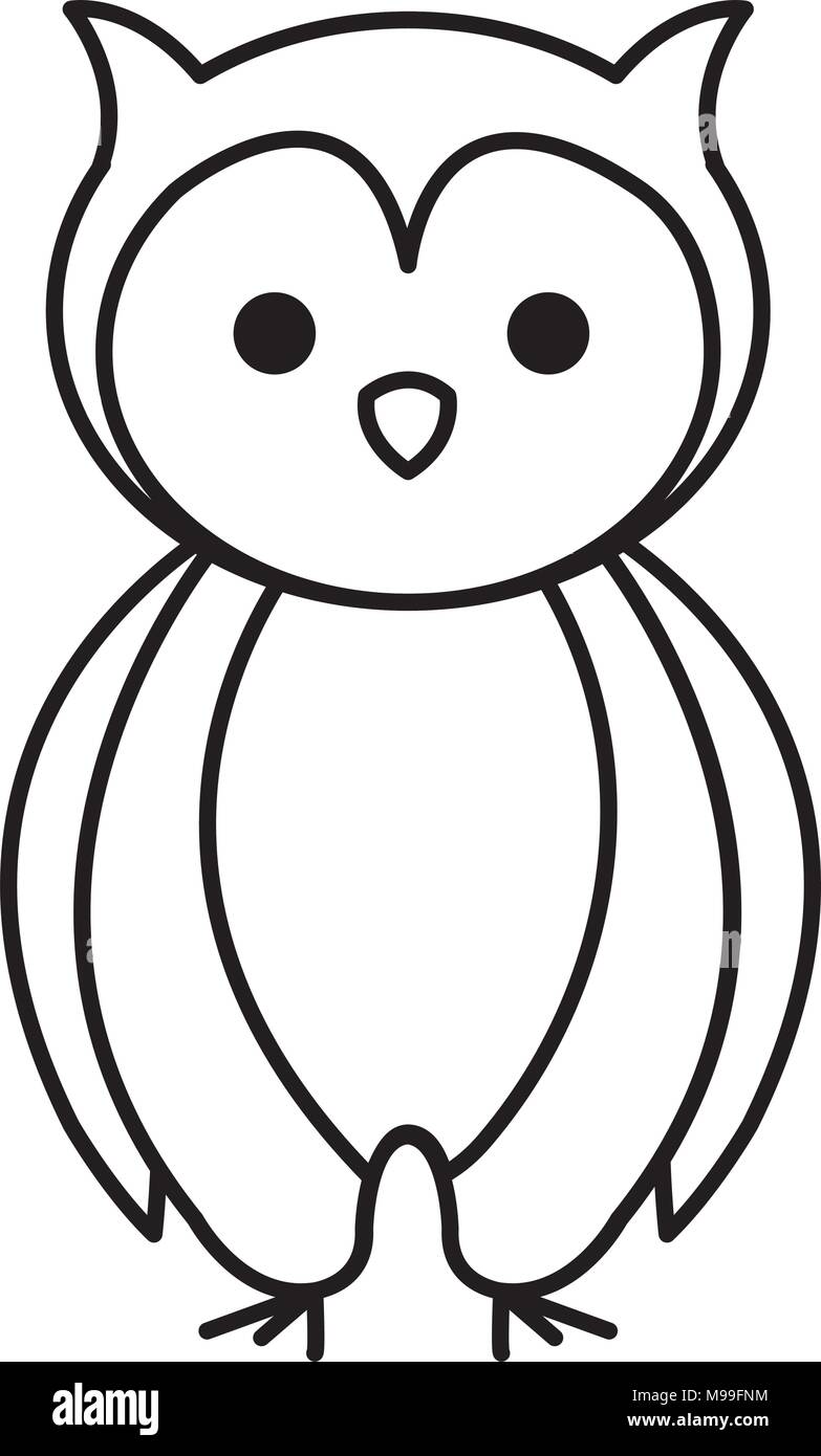 Nerd Owl Stock Vector Images - Alamy