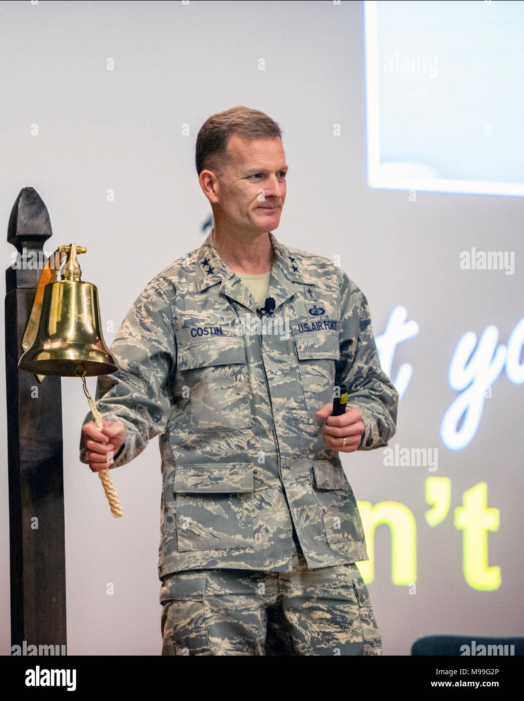U.S. Air Force Maj. Gen. Dondi E. Costin, Chief of Chaplains ...