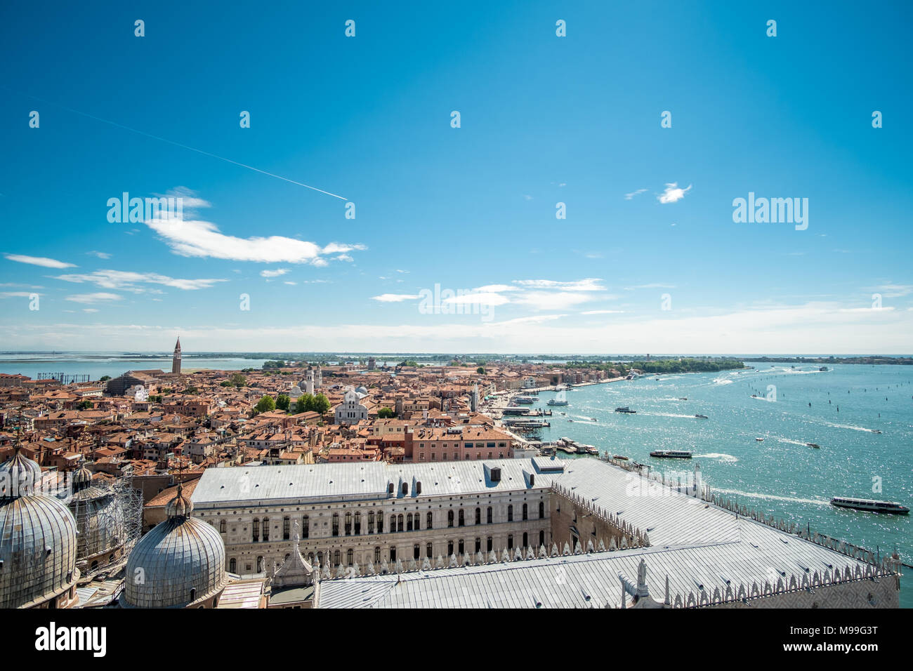 Aerial view of Venice, Italy Stock Photo - Alamy