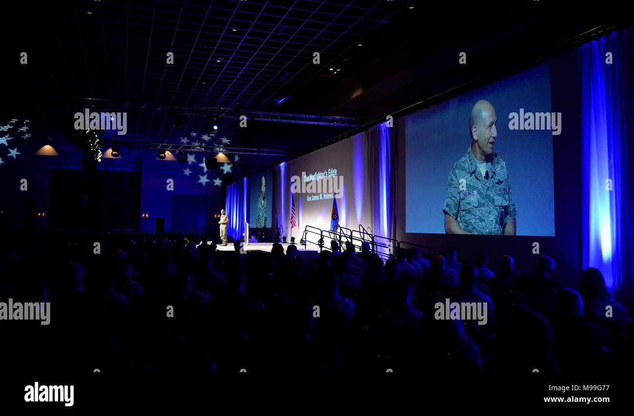 U.S. Air Force Gen. Mike Holmes commander of Air Combatant Command ...