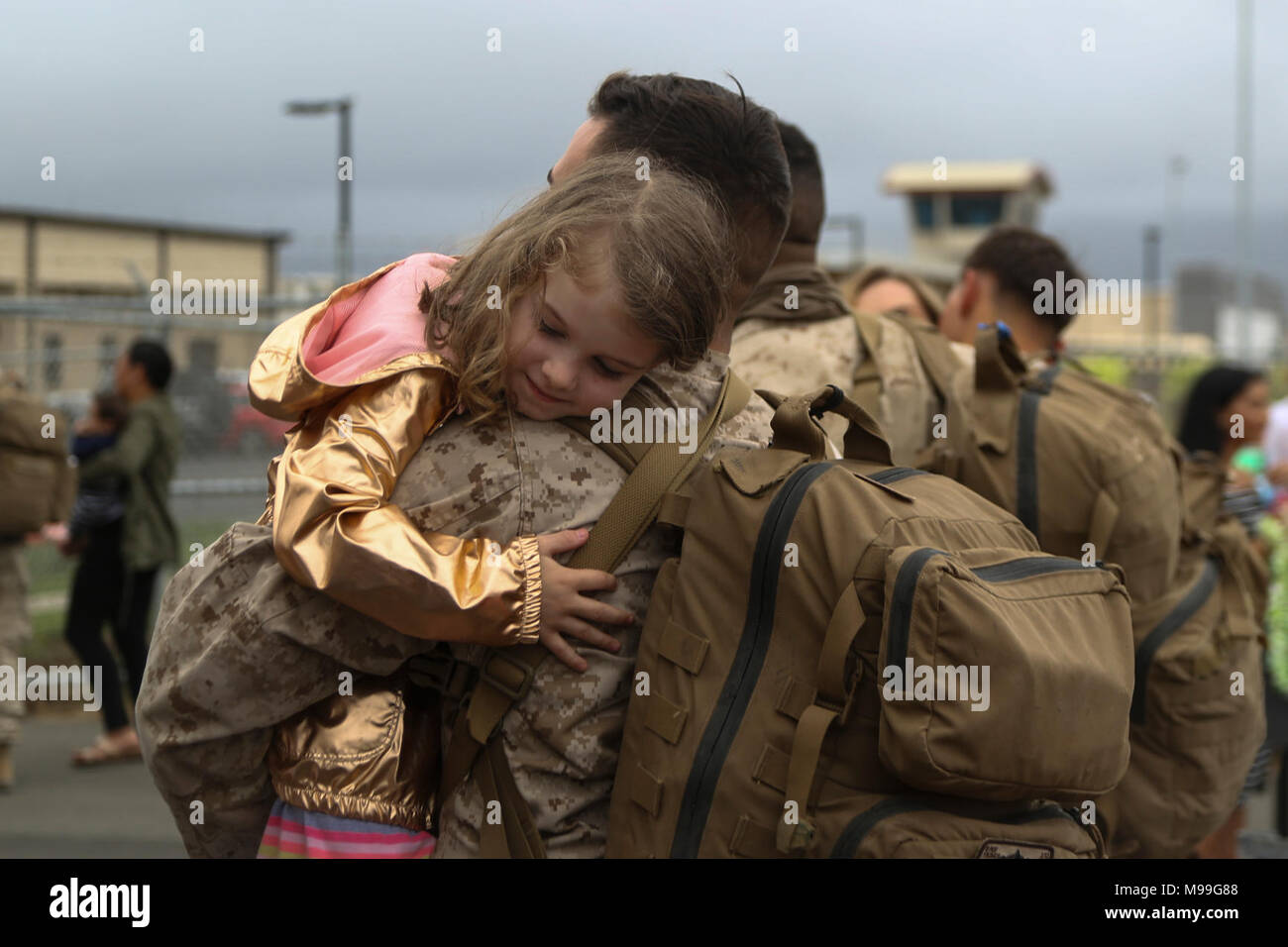 Marines and Sailors are reunited with their families and friends upon ...