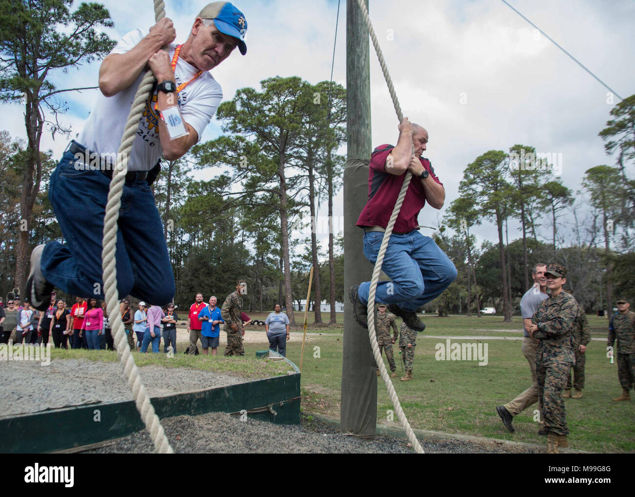 Attendees of the Educator’s Workshop participate in the Confidence ...