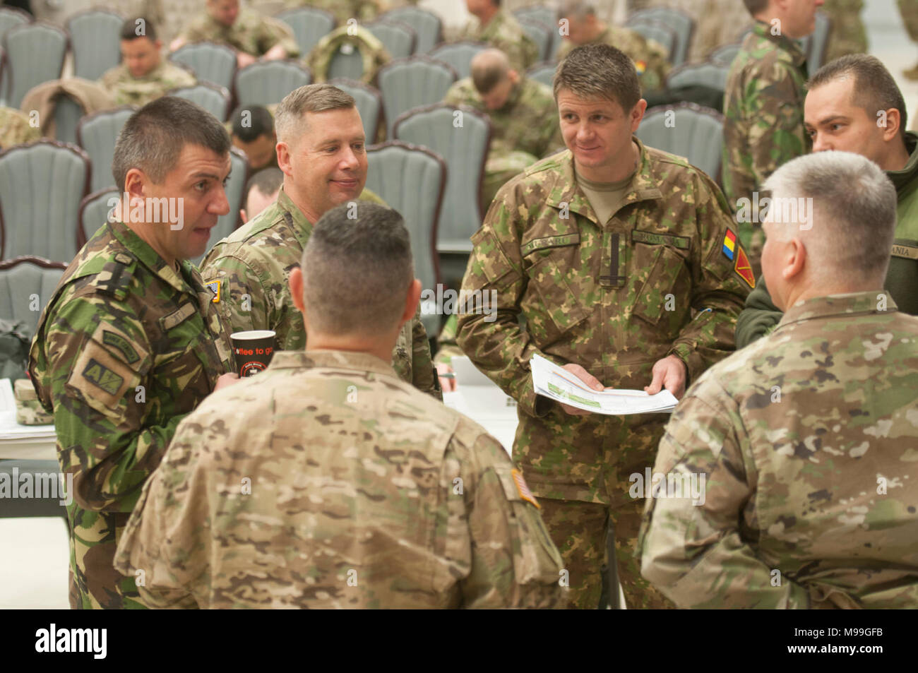 Romanian Land Forces Maj. Mihai Ciuta, a project manager for the Joint ...