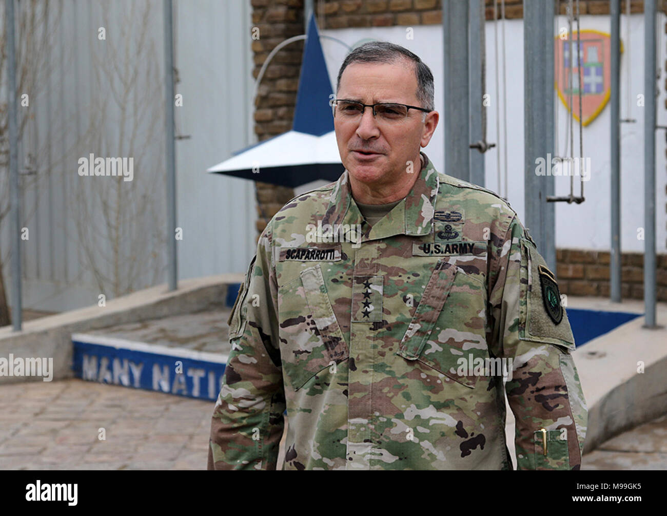 U.S. Army Gen. Curtis M. Scaparrotti, Supreme Allied Commander Europe ...