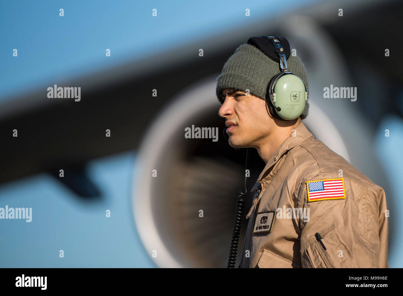 U.S. Air Force Senior Airman Mikkah Marcellus, 60th Aircraft ...