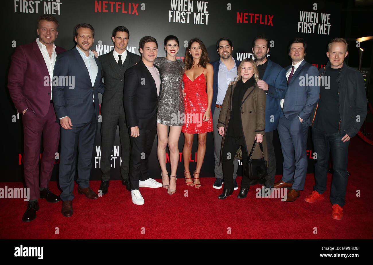 Special screening of Netflix's 'When We First Met' - Arrivals Featuring ...