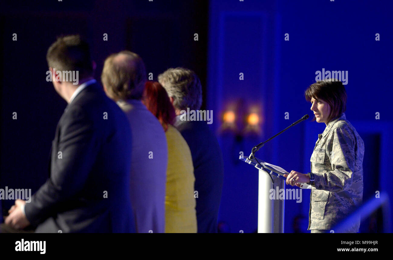 U.S. Air Force Maj. Gen. Kim Crider, Air Force chief data officer ...