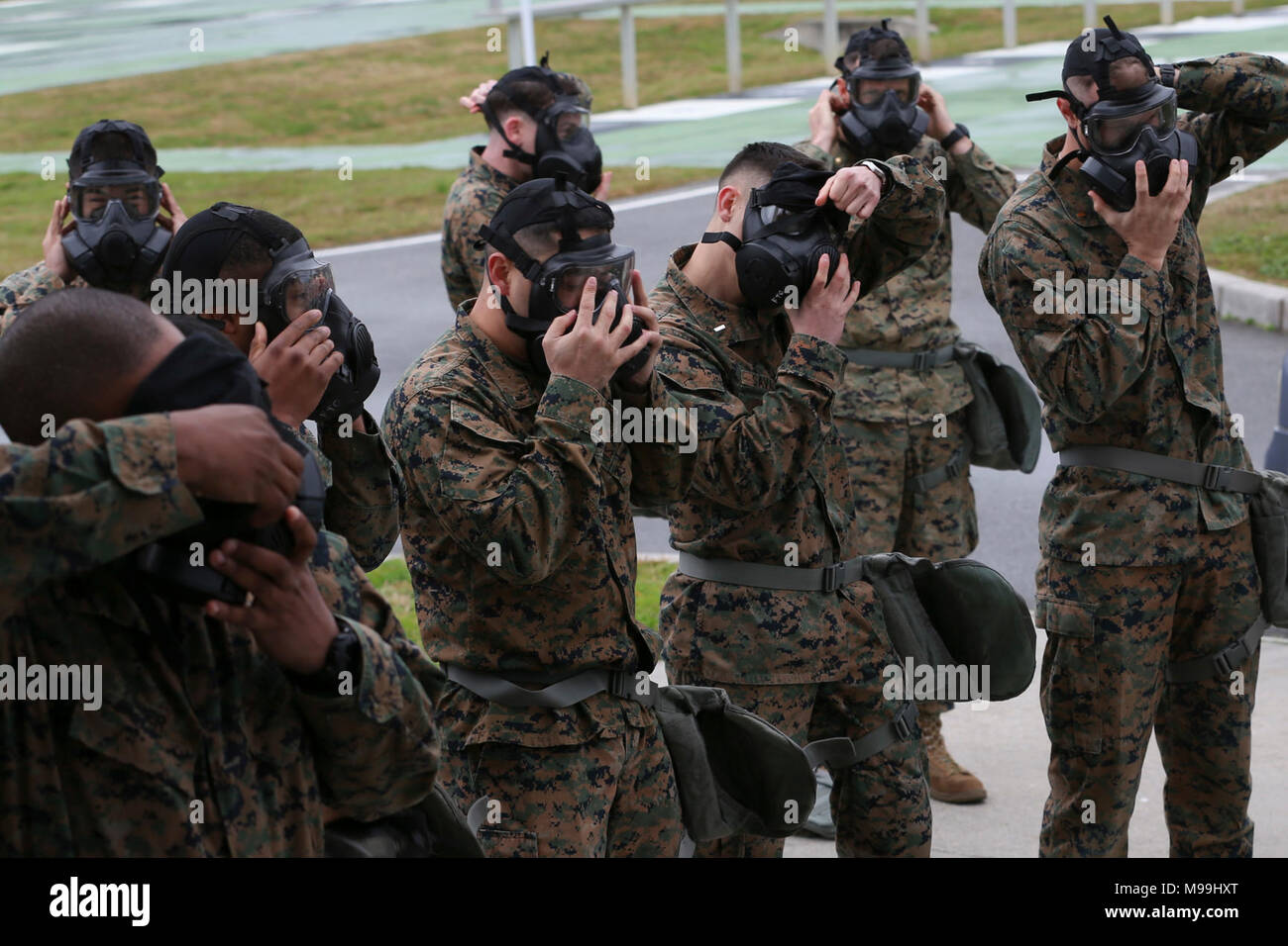 M50 gas masks hi-res stock photography and images - Alamy