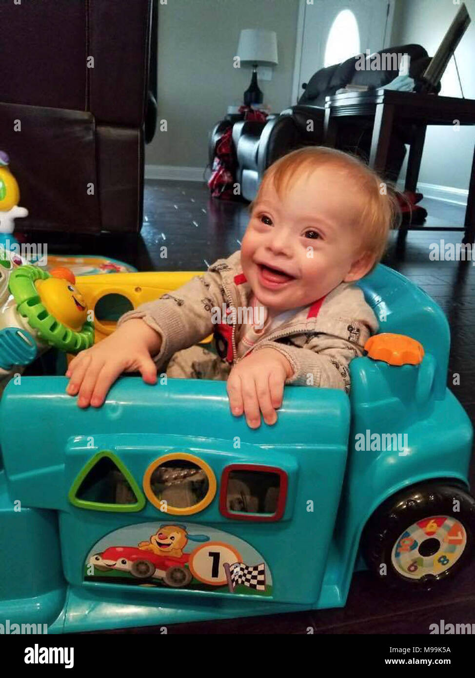 Lucas Warren was chosen as the 2018 Gerber Spokesbaby out of more than ...