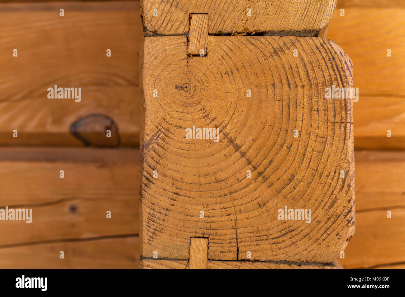 Joints of wooden beams hi-res stock photography and images - Alamy