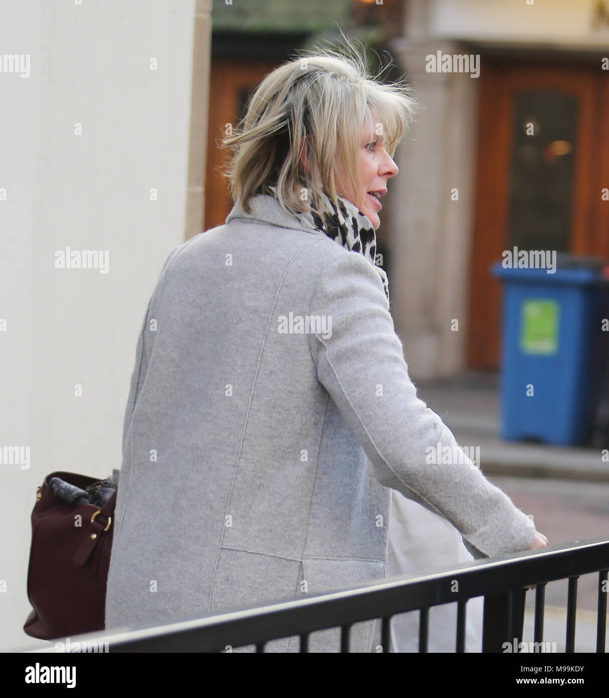 Ruth Langsford outside ITV Studios Featuring: Ruth Langsford Where ...