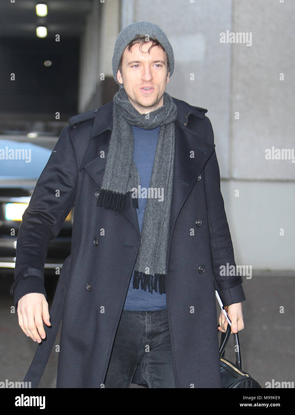 Greg James outside ITV Studios Featuring: Greg James Where: London ...