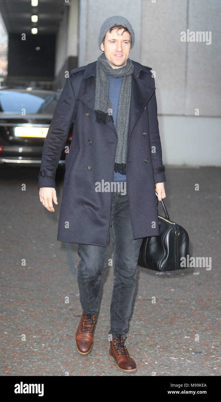 Greg James outside ITV Studios Featuring: Greg James Where: London ...