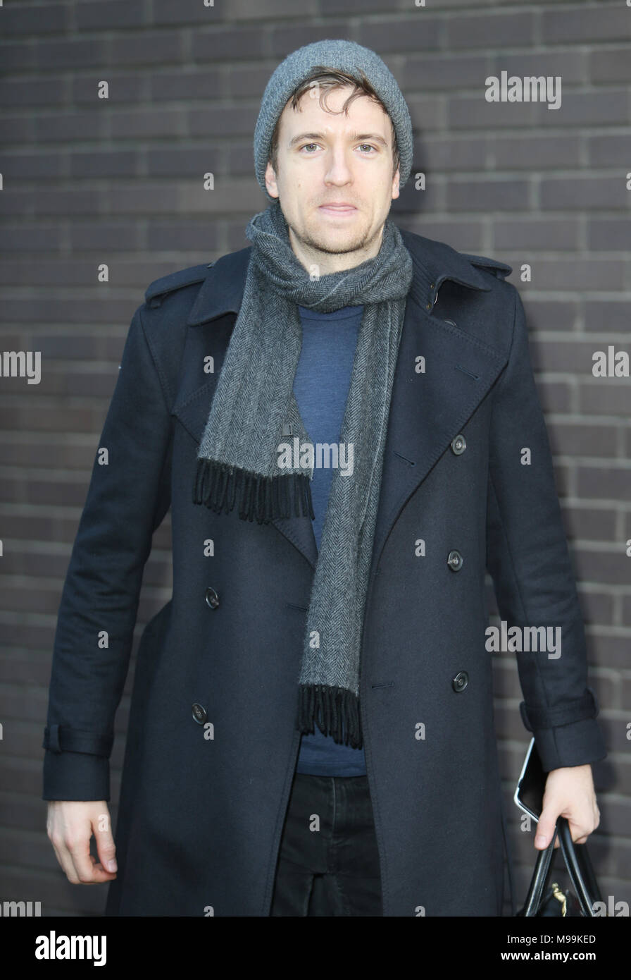 Greg James outside ITV Studios Featuring: Greg James Where: London ...