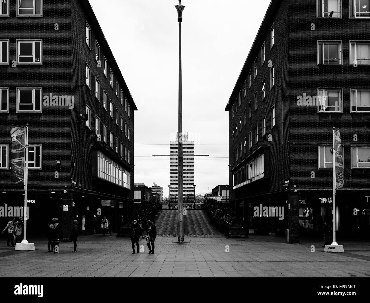 Coventry architecture Black and White Stock Photos & Images - Alamy