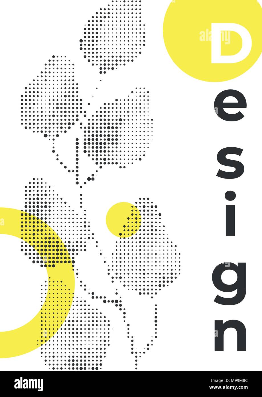 Colorful poster trend geometric shapes Stock Vector Image & Art - Alamy