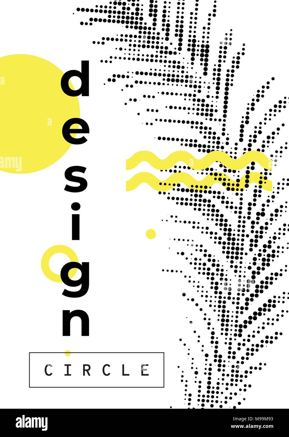 Colorful poster trend geometric shapes Stock Vector Image & Art - Alamy