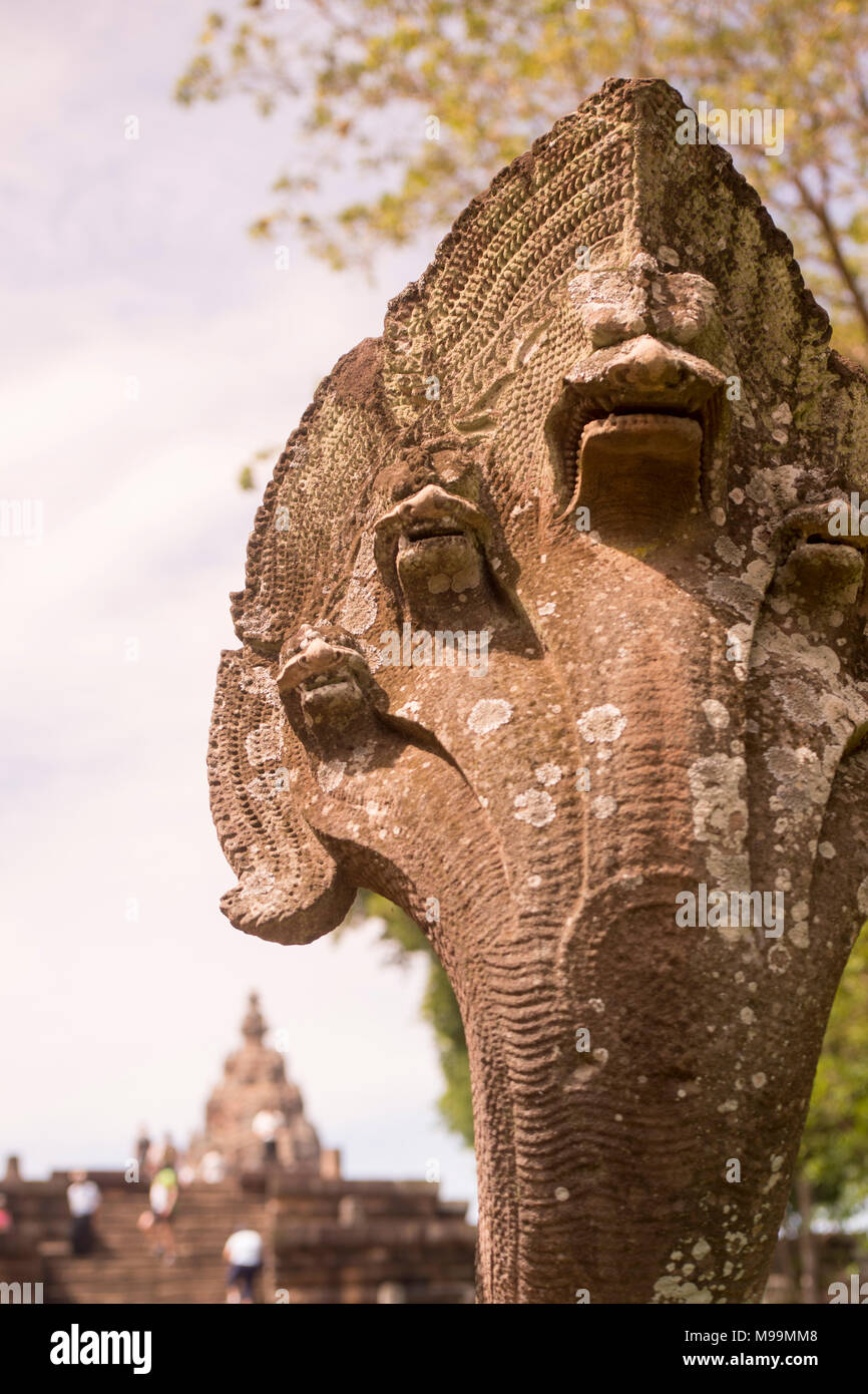 the khmer Temple Ruins of Phanom Rung Historical Park in the province ...