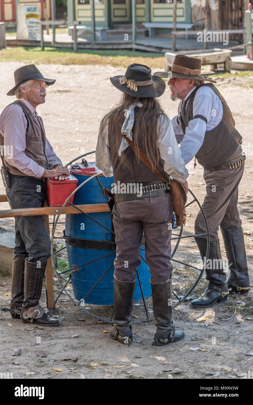 Wichita, Kansas / October 14, 2015: Old Cow Town is a living history ...