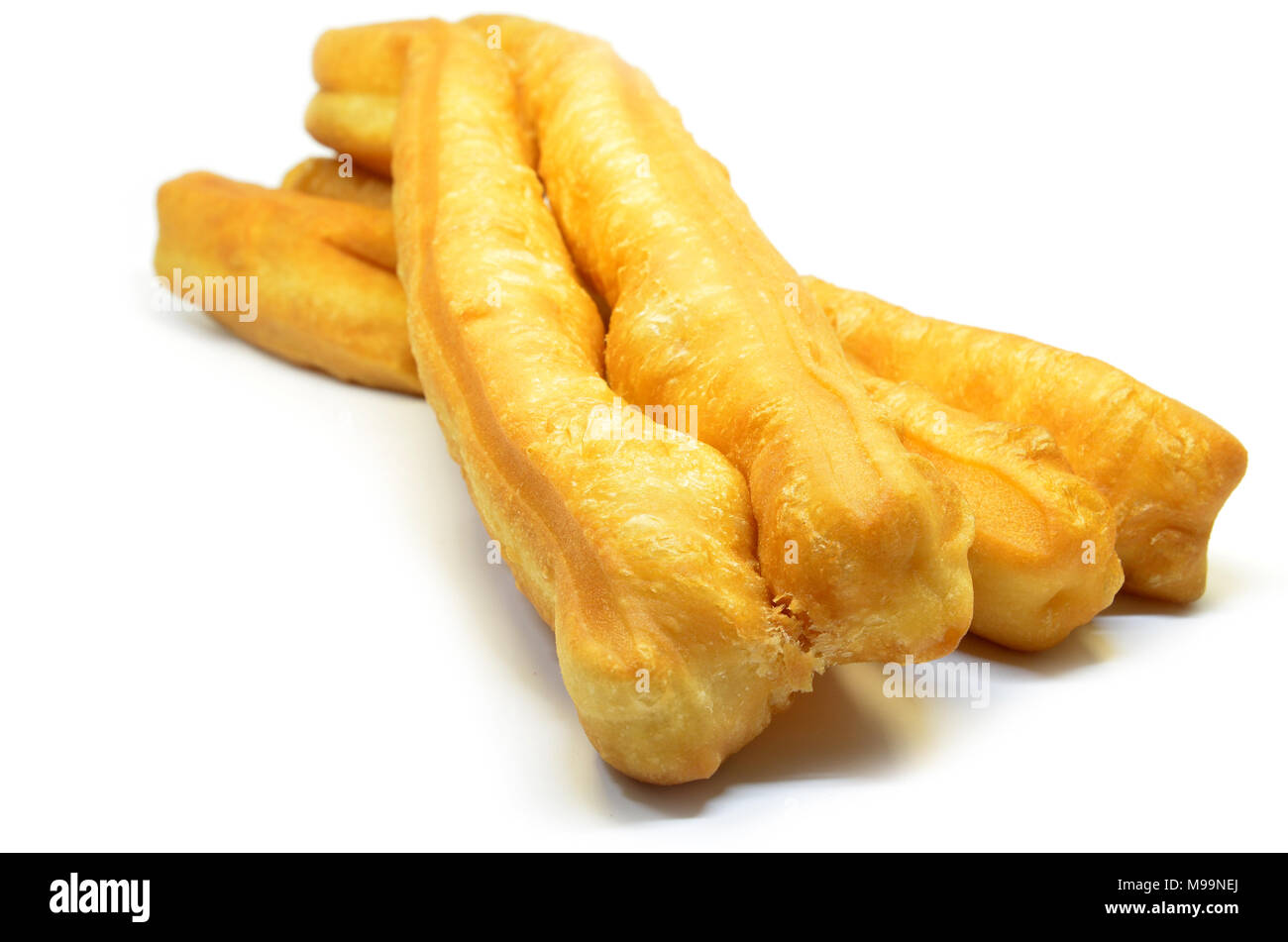 Fried bread stick or popularly known as You Tiao a popular Chinese ...