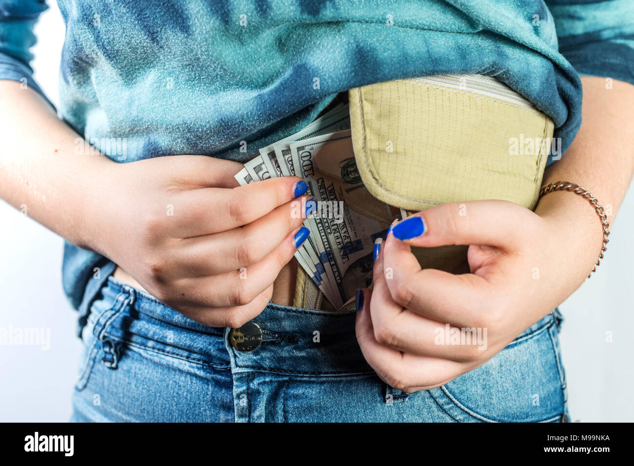 Travelling pouch hi-res stock photography and images - Alamy