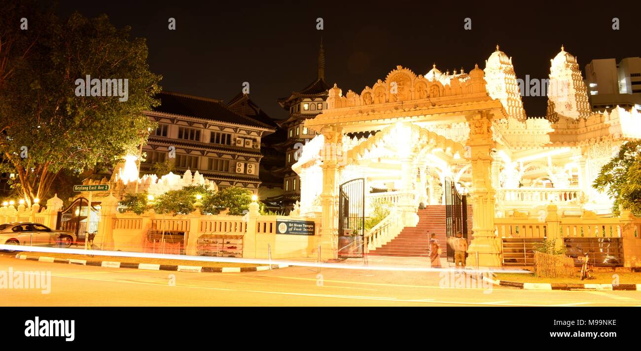 Sri Sivan Temple May 30 1993 (since 1850s Stock Photo - Alamy
