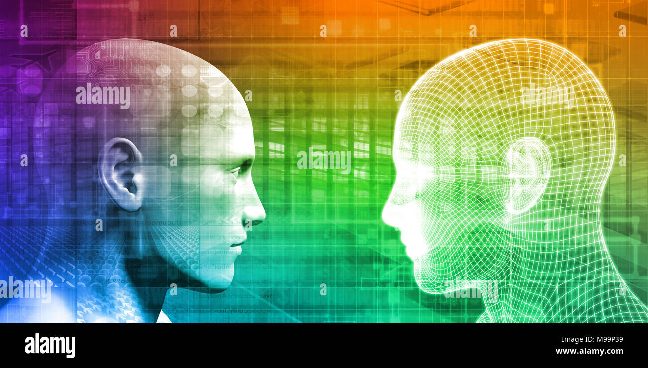 Biotechnology or Biology and Technology Research Concept Stock Photo ...