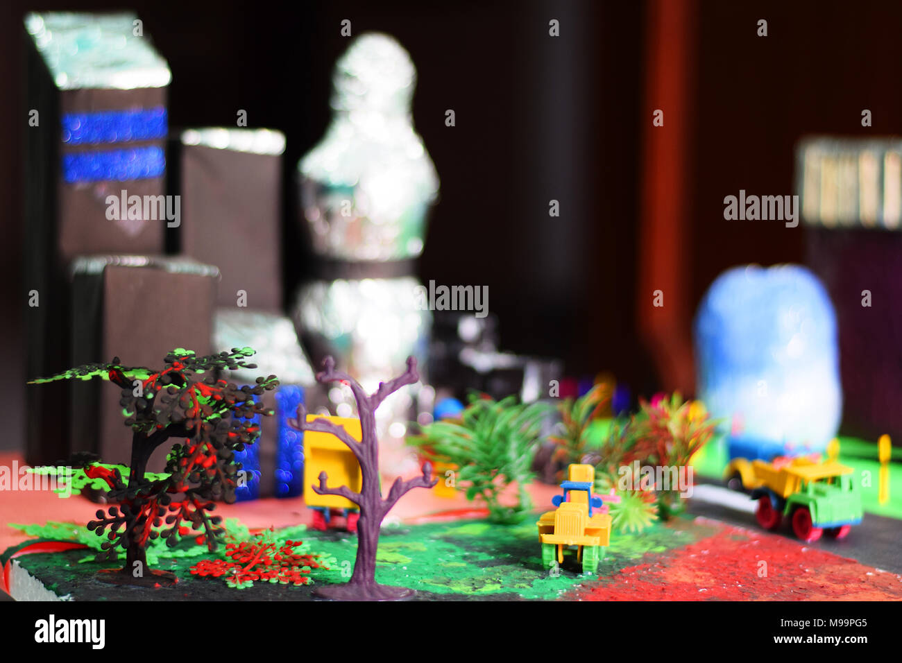 School Project on Deforestation Stock Photo - Alamy