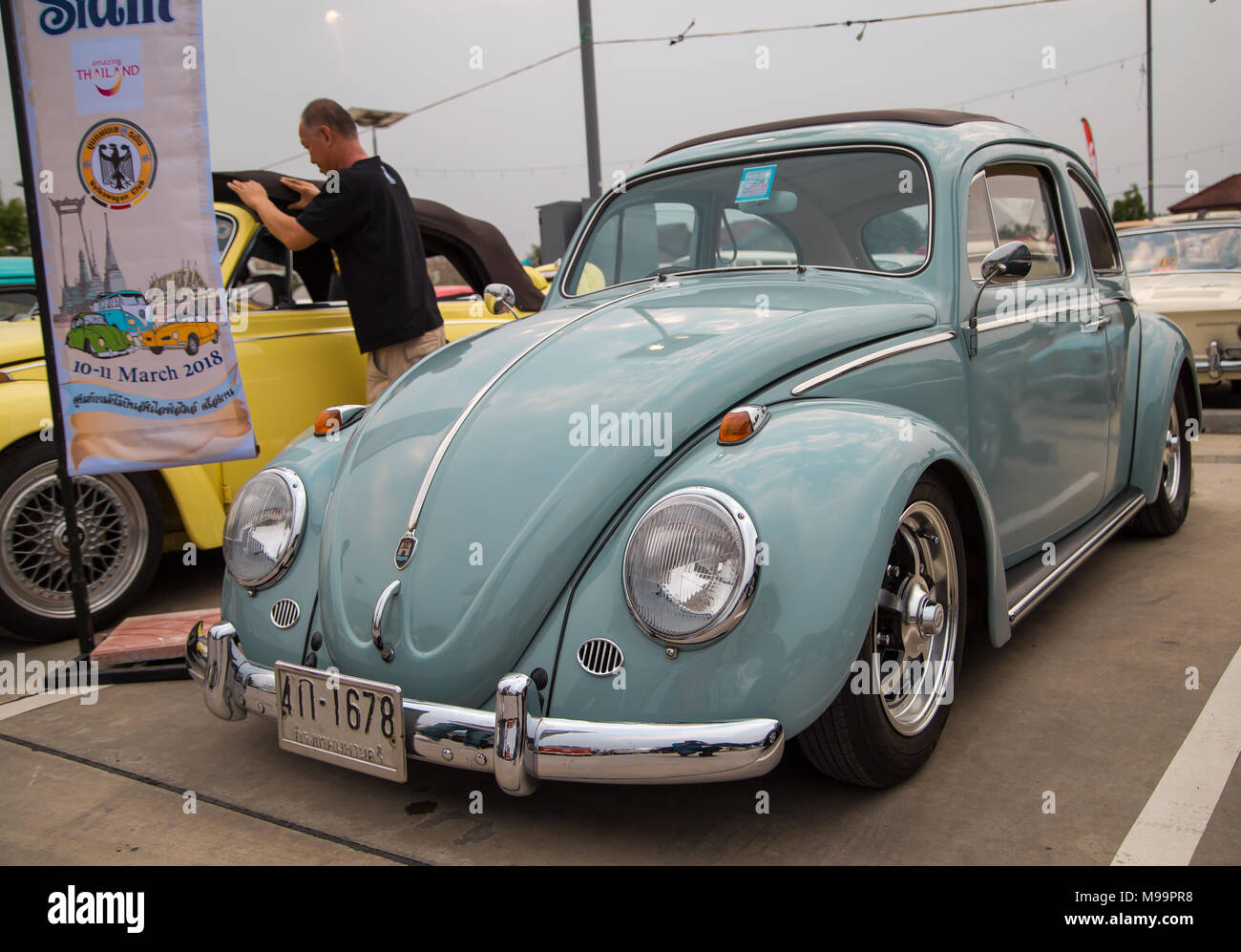 Nonthaburi, Thailand - March 10, 2018: VW owners gathering in ...