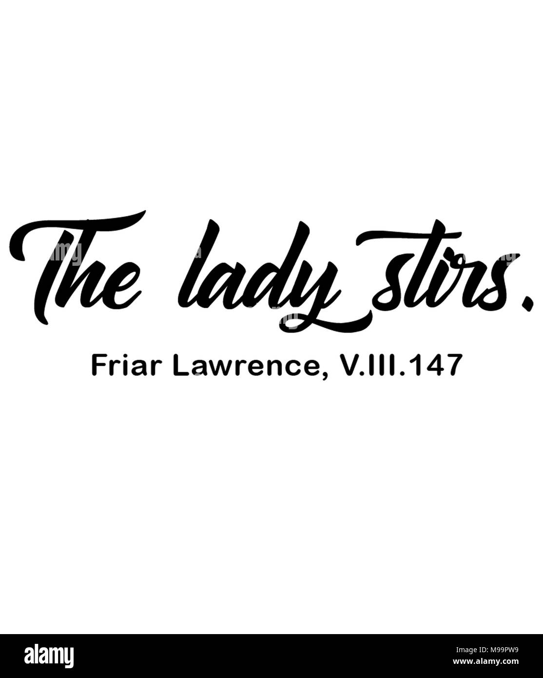 Romeo and juliet friar lawrence hi-res stock photography and images - Alamy