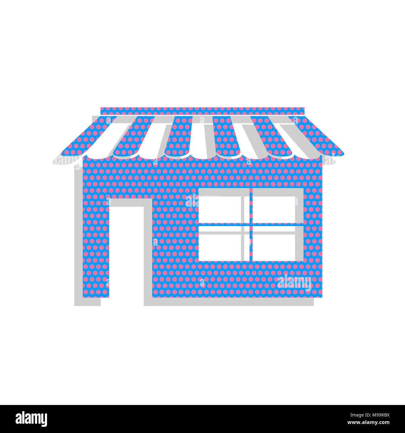 Neon sign sale showcase Stock Vector Images - Alamy