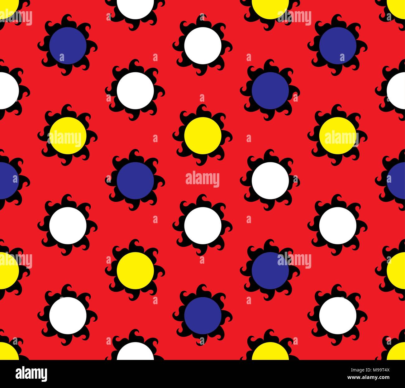 american pattern with sun Stock Vector Image & Art - Alamy