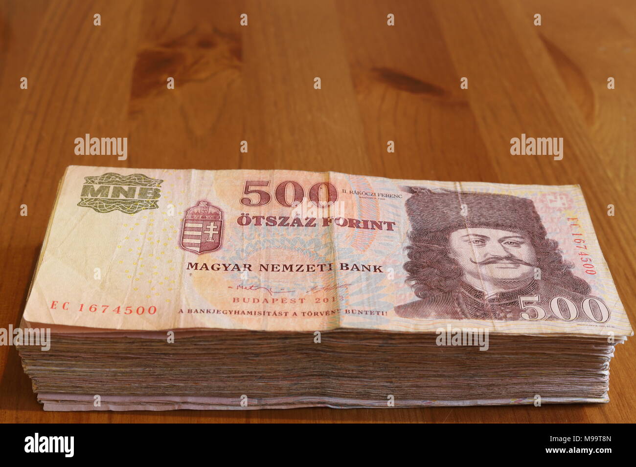 Hungarian bank notes hi-res stock photography and images - Alamy