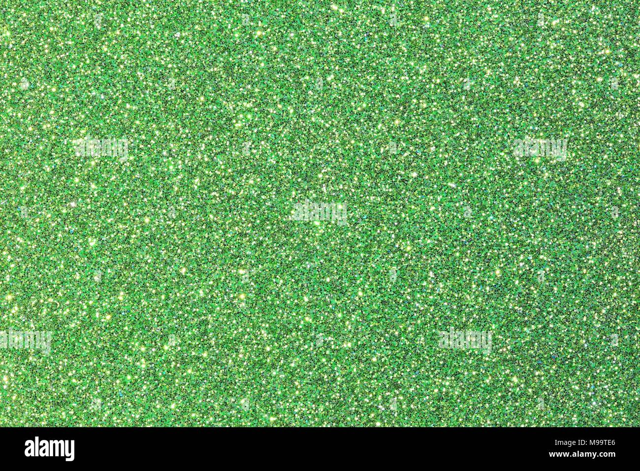 shimmering GREEN background in glittery material Stock Photo - Alamy