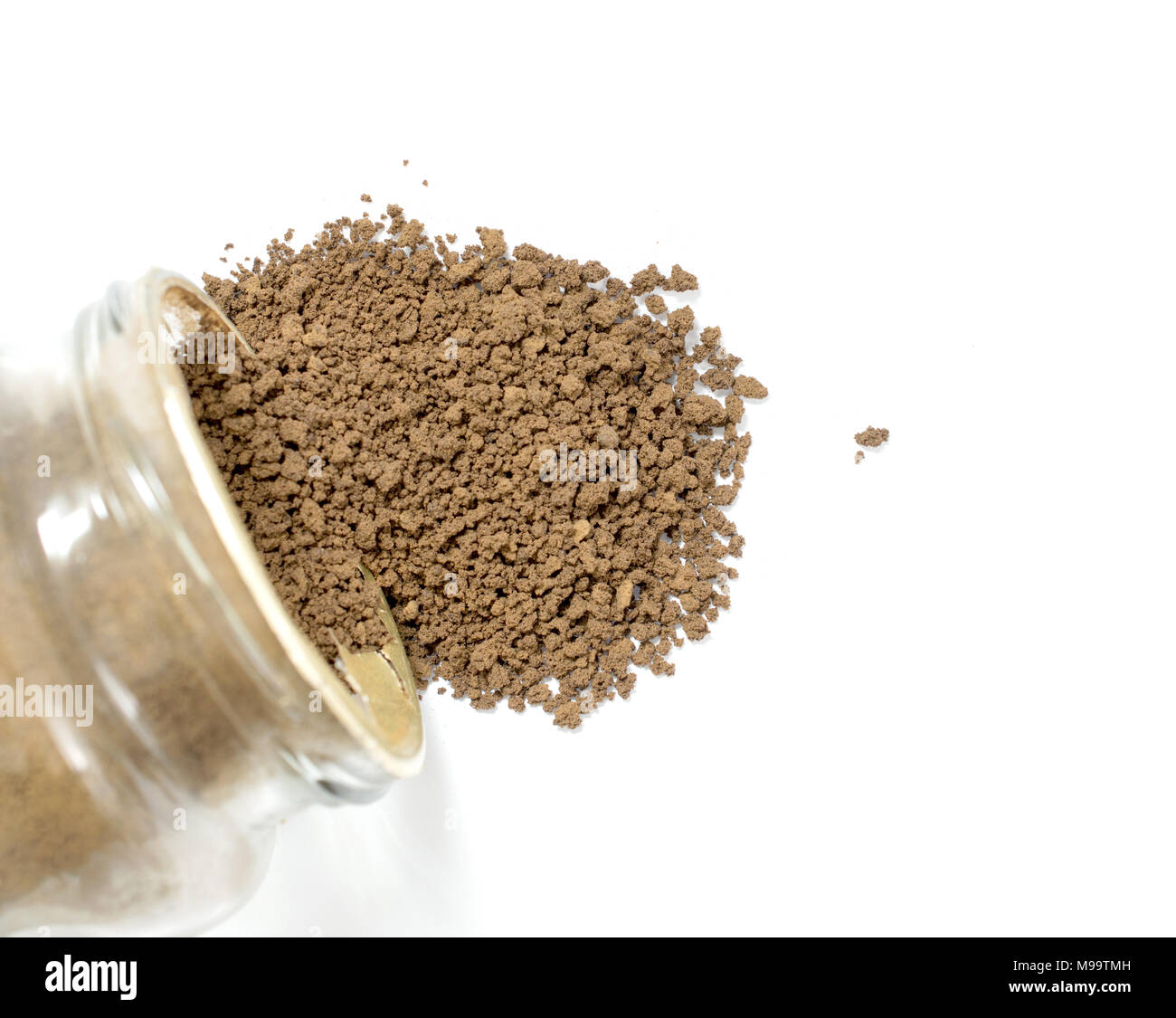 instant coffee granules, coffee break concept, image Stock Photo - Alamy