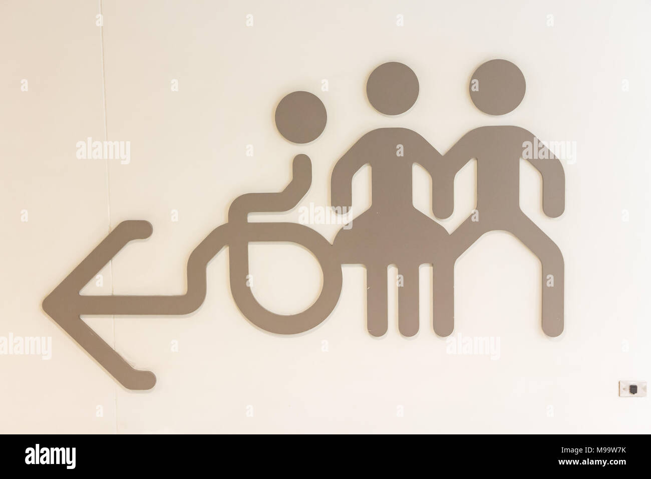 Golden restroom hi-res stock photography and images - Alamy