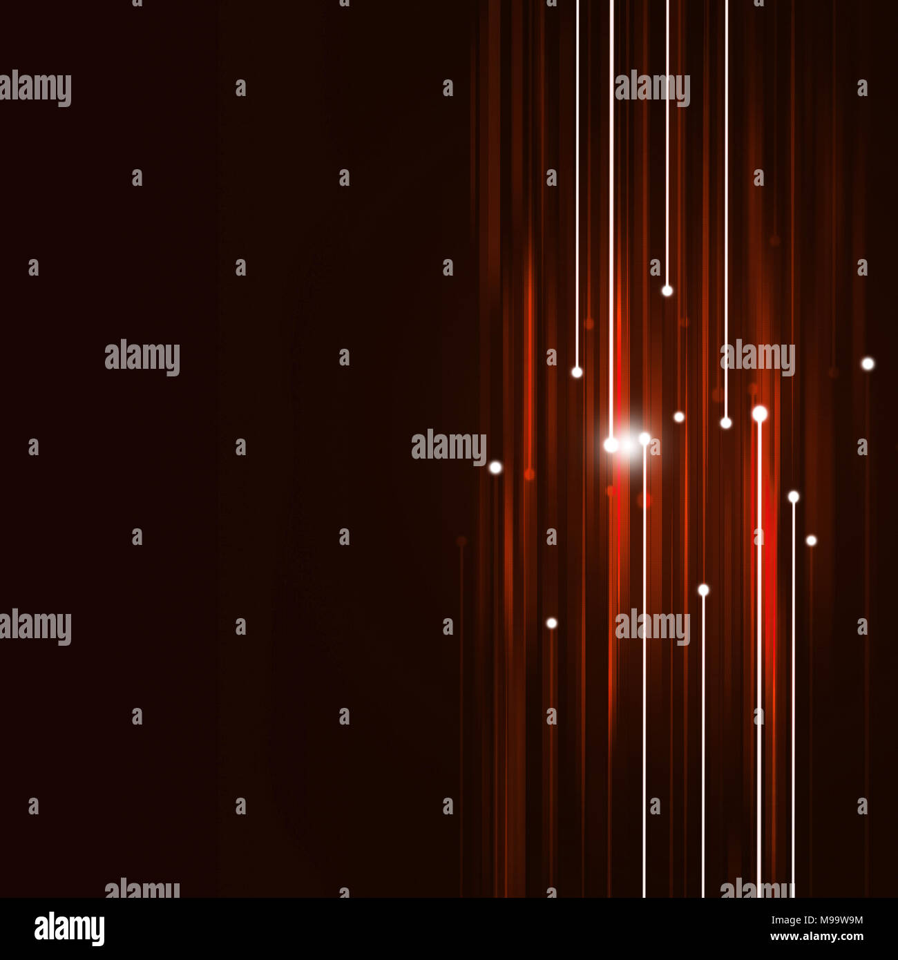 communication technology geometric lines dark red background Stock ...