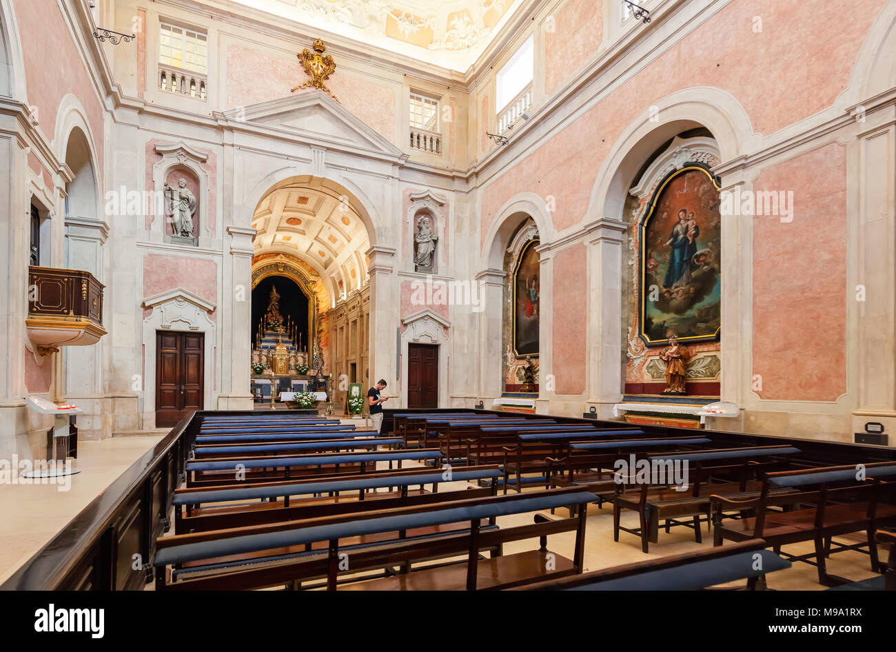 Lisbon, Portugal. Igreja da Conceicao Velha or Old Our Lady of the ...