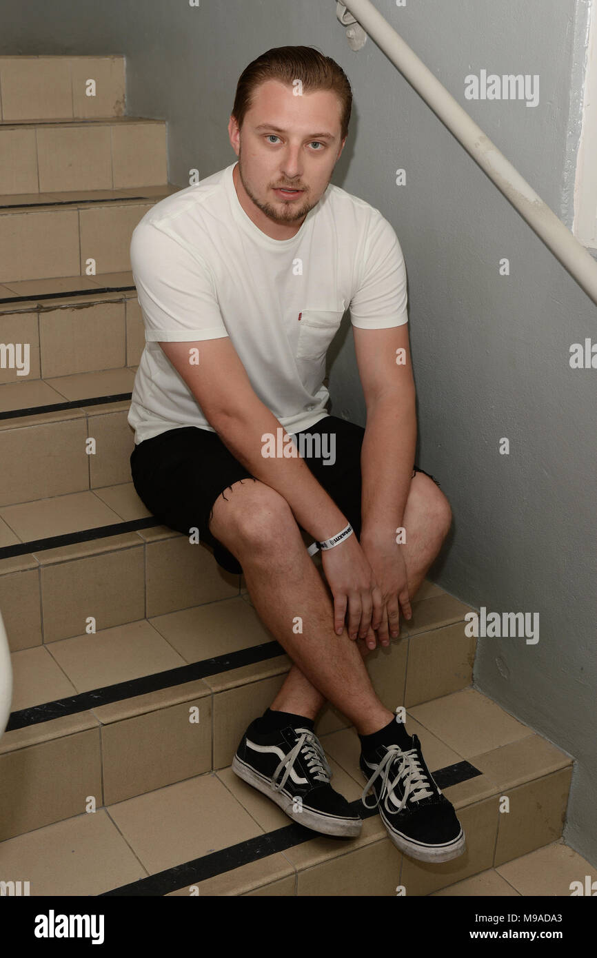 Miami Beach, FL, USA. 23rd Mar, 2018. Jacob plant poses for a portrait ...