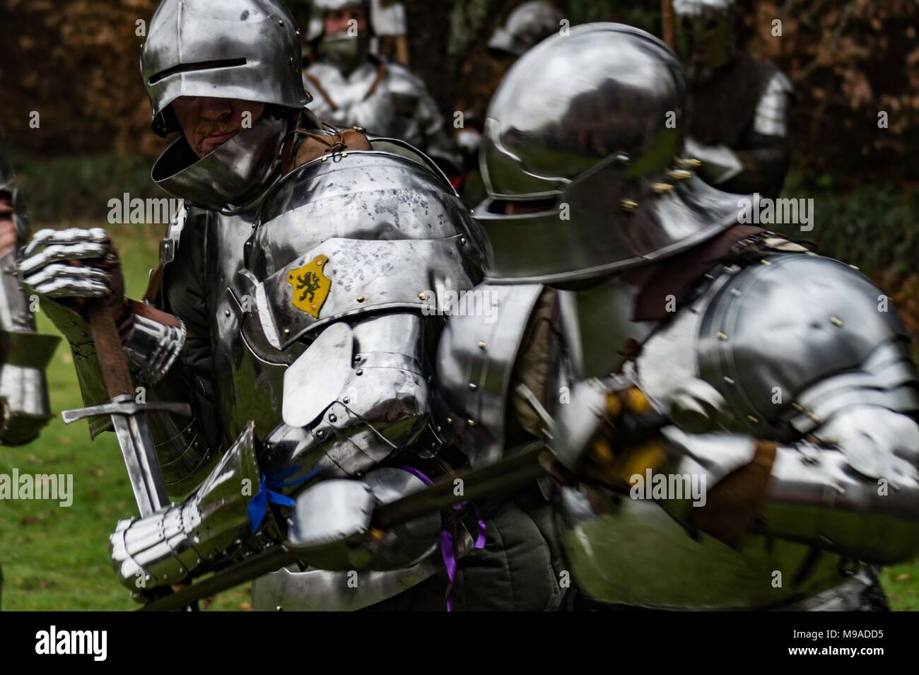 Reenactor knight hi-res stock photography and images - Alamy