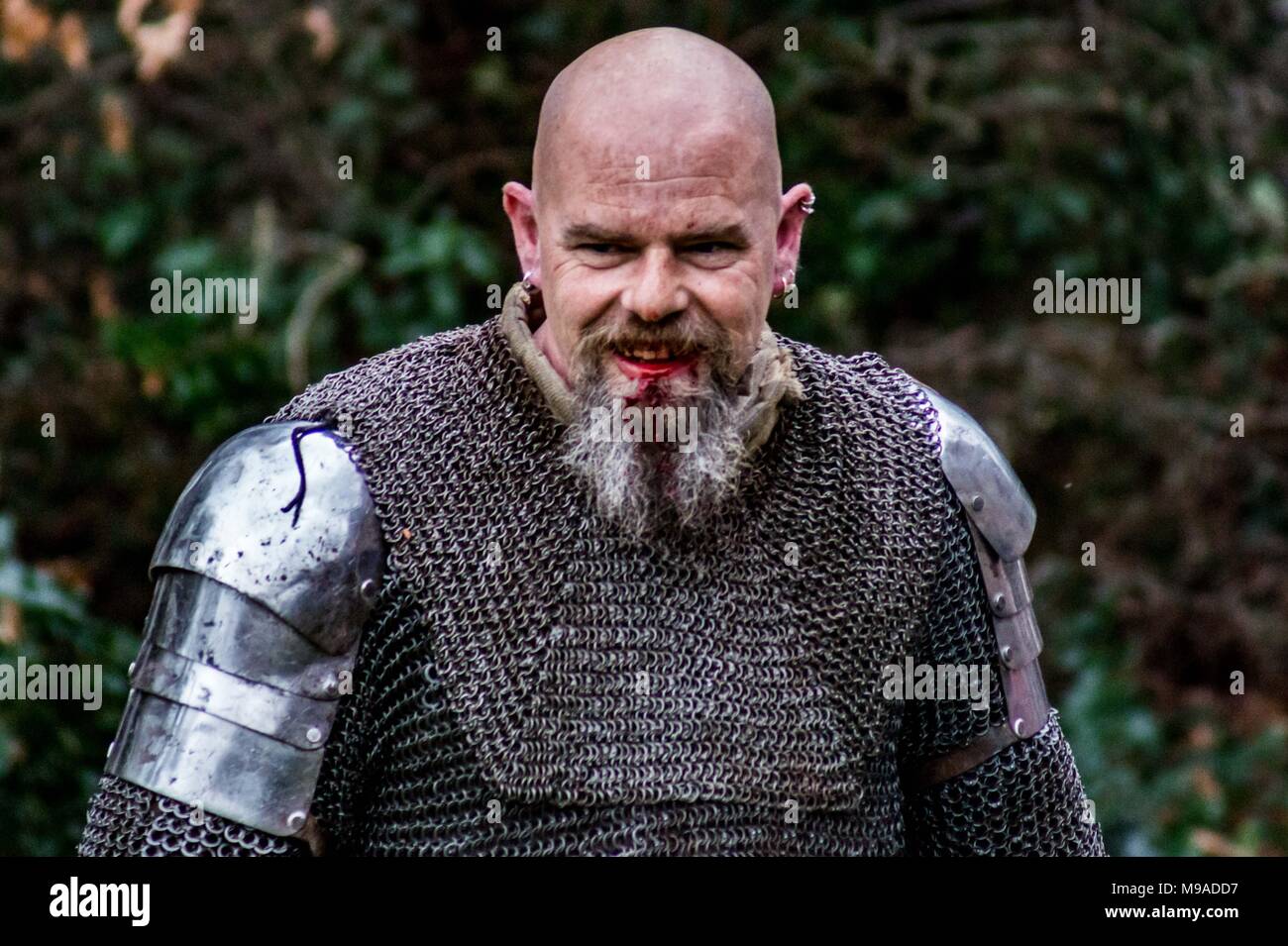 Split lip hi-res stock photography and images - Alamy