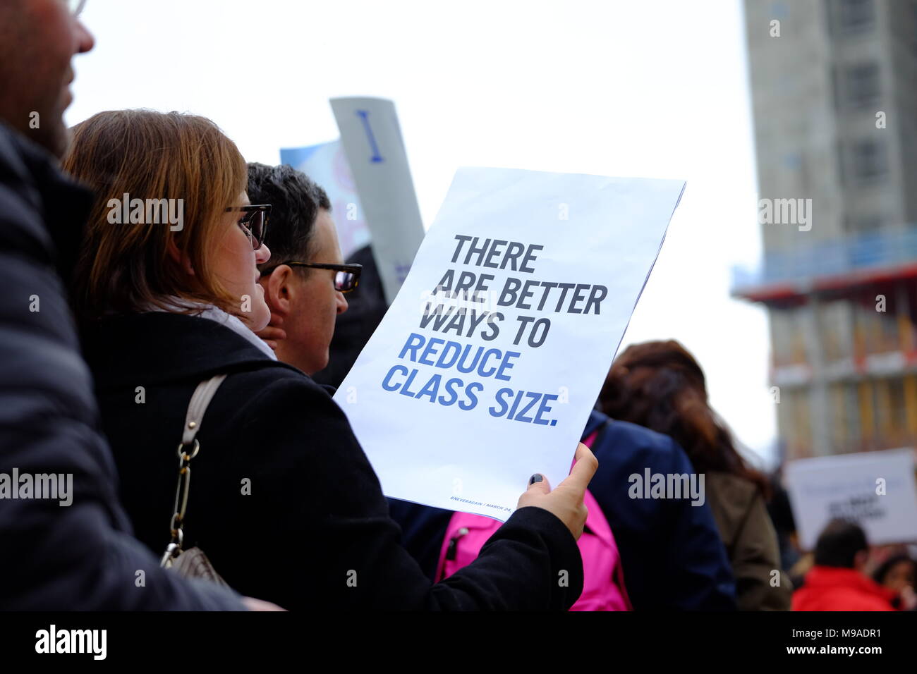 London, UK. 24th march, 2018. Rally outside the US Embassy in London on ...