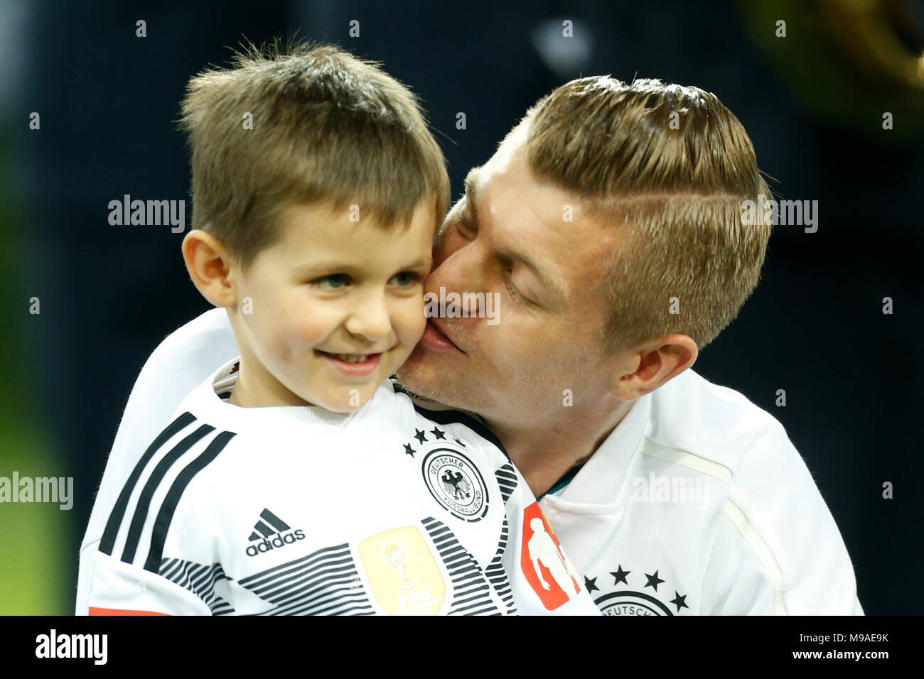 Soccer: Friendly match, Germany vs Spain, 23 March 2018 in the ESPRIT ...