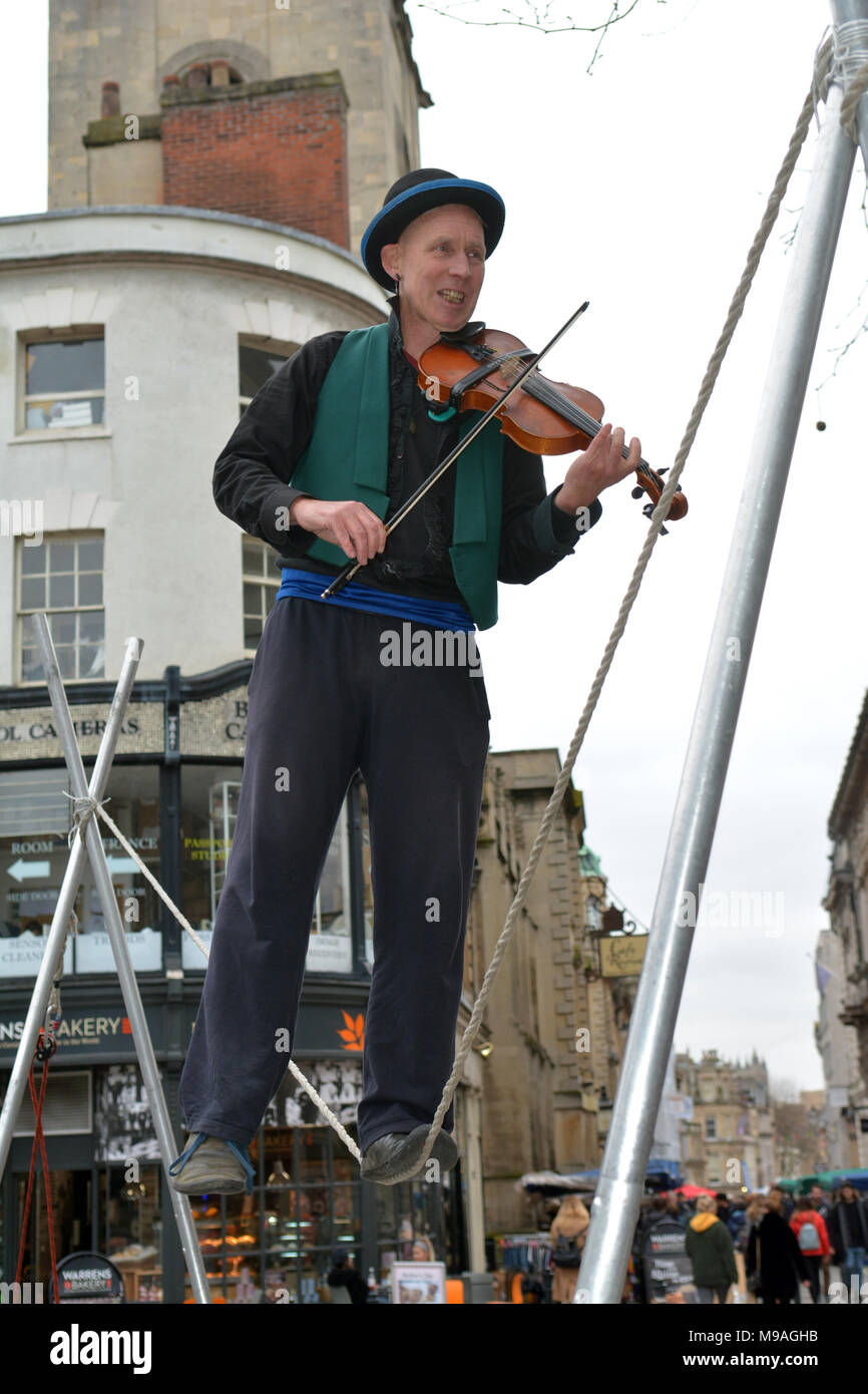 Walking violin hi-res stock photography and images - Alamy