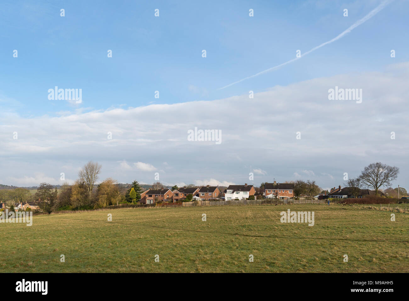 Housing development in a rural area Stock Photo - Alamy